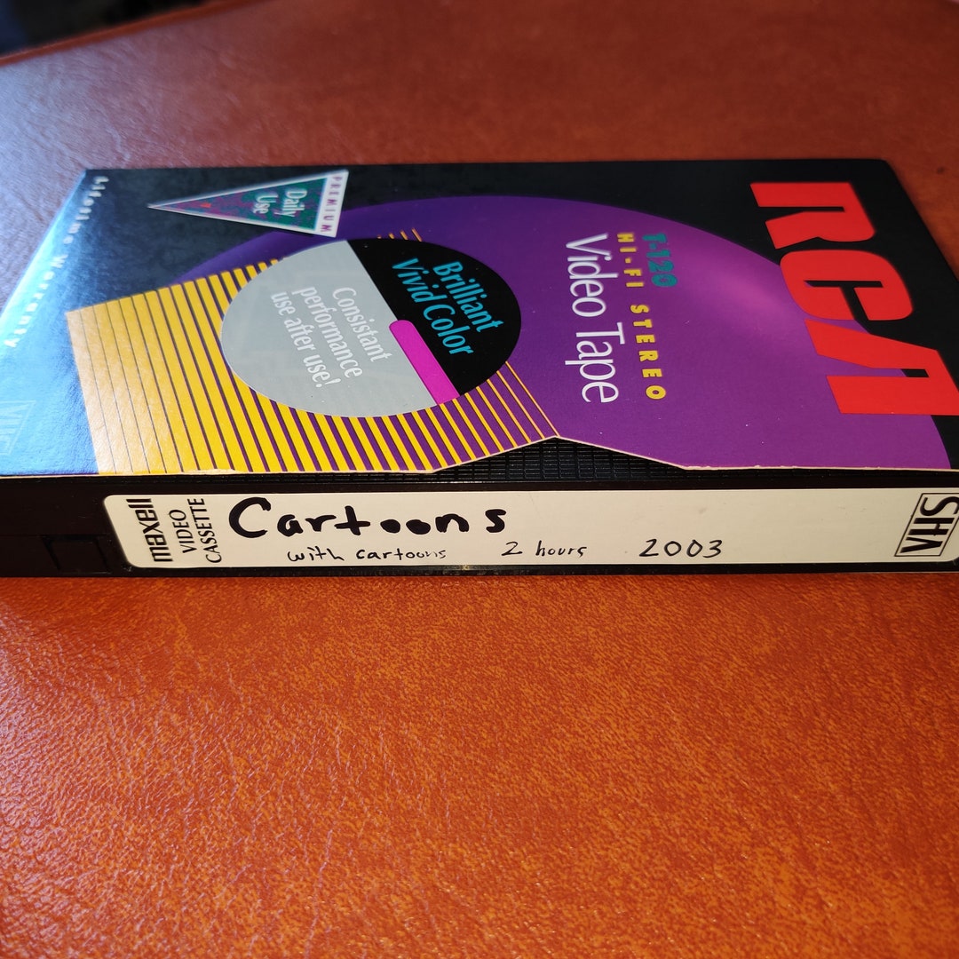 Vhs Tape Cartoons 2003 With Commercials Digimon Hack//sign - Etsy