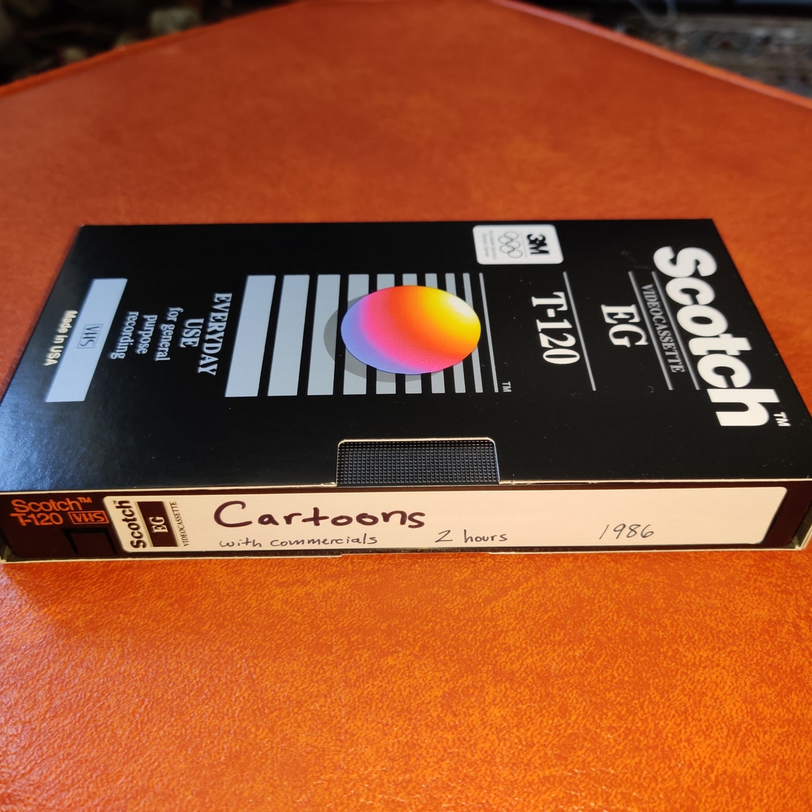 Vhs Tape Cartoons 1986 With Commercials Punky Brewster Smurfs Alvin and ...