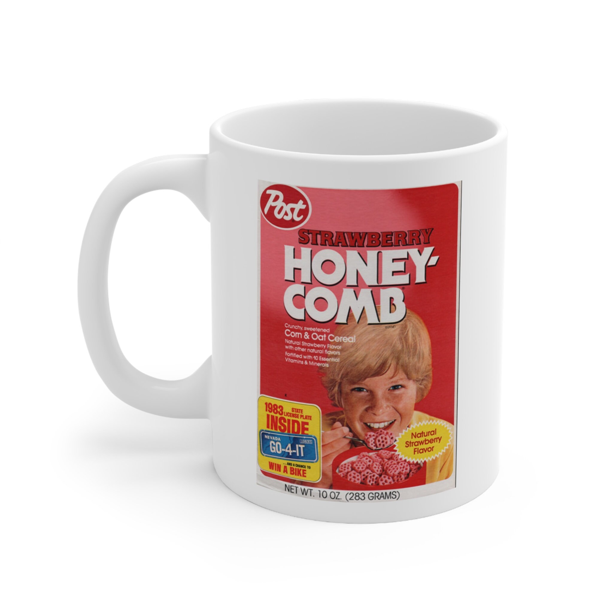 Strawberry Honey-comb Vintage Cereal Box Coffee Mug - Etsy