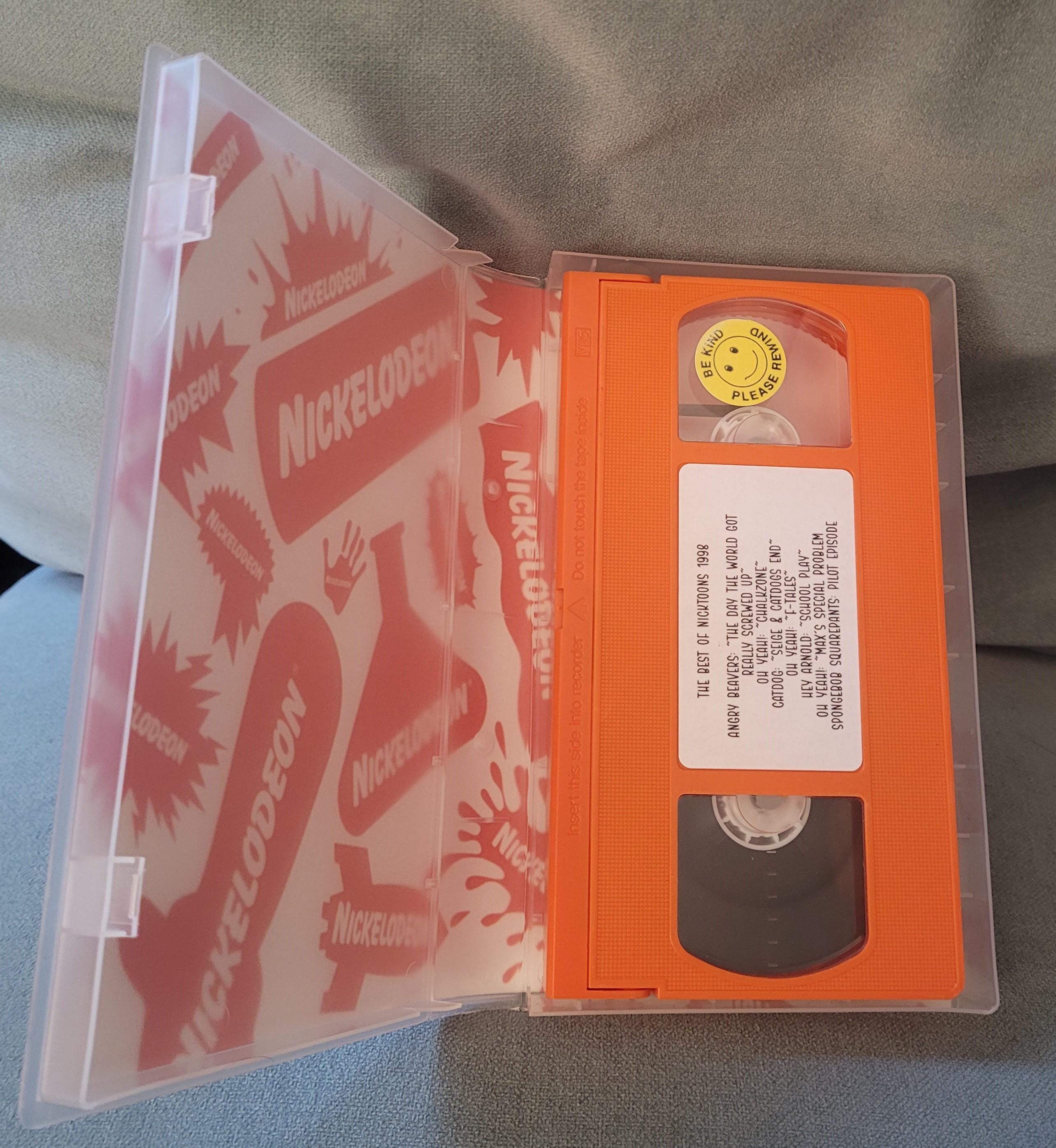 Nickelodeon the Best of Nicktoons 1998 VHS 90's Angry Beavers Catdog Oh ...
