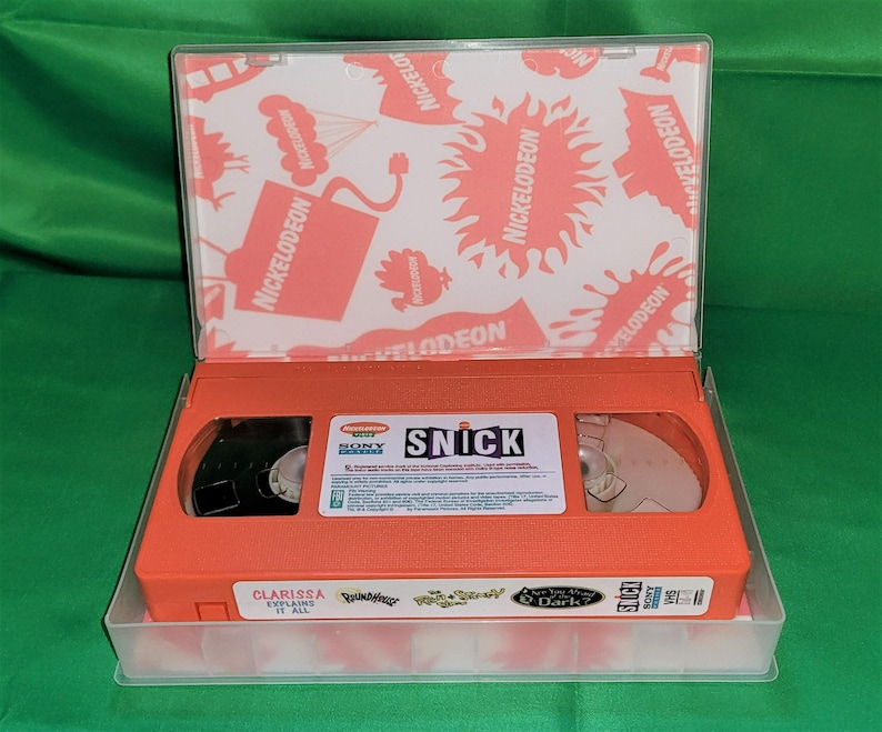 Nickelodeon SNICK 15 Volume VHS Tape Set 1993 Clarissa Ren & Stimpy ...