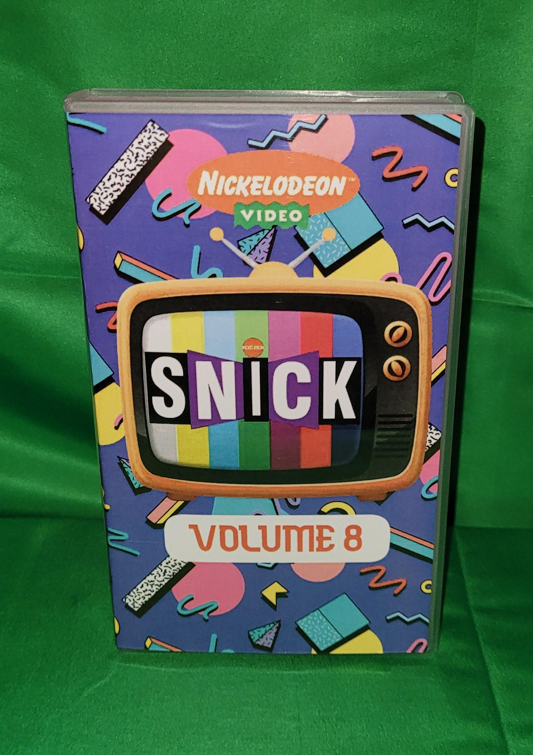 Nickelodeon SNICK 1993 VHS Orange Tape Clarissa Ren & Stimpy AYAOTD 90 ...