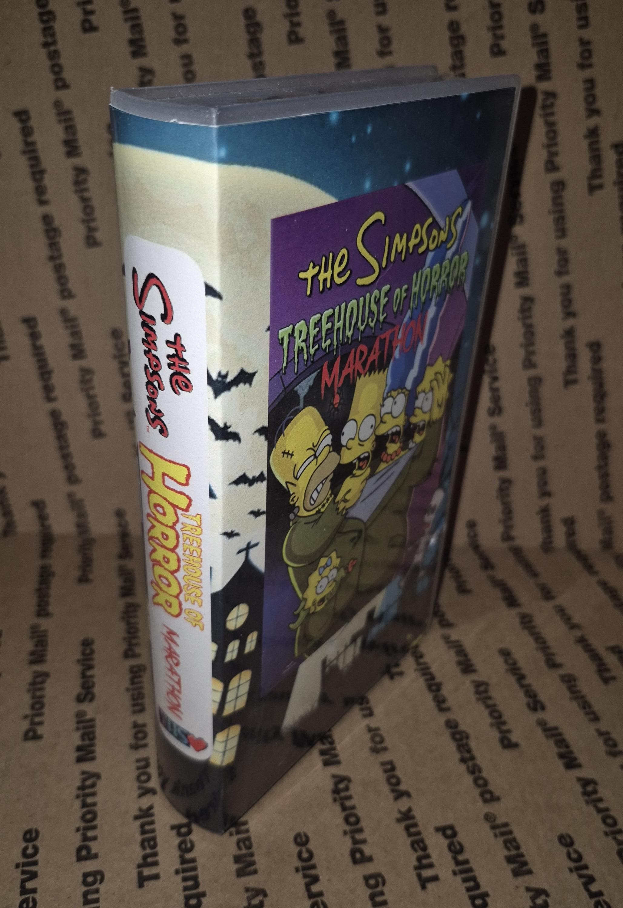 The Simpsons Treehouse of Horror 1994 VHS Tape 90's Halloween Marathon ...