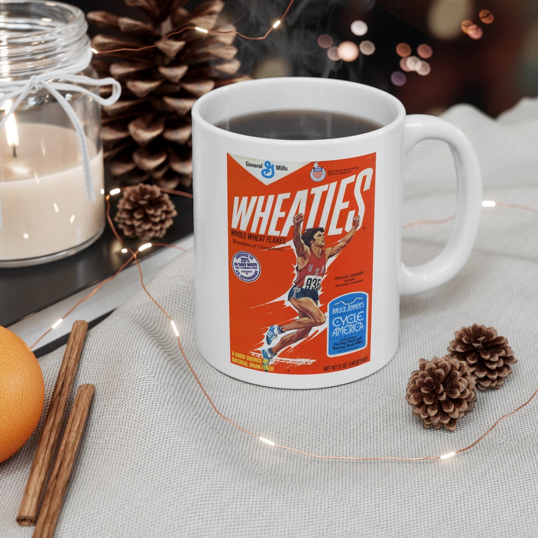 Wheaties Bruce Jenner Vintage Cereal Box Coffee Mug - Etsy