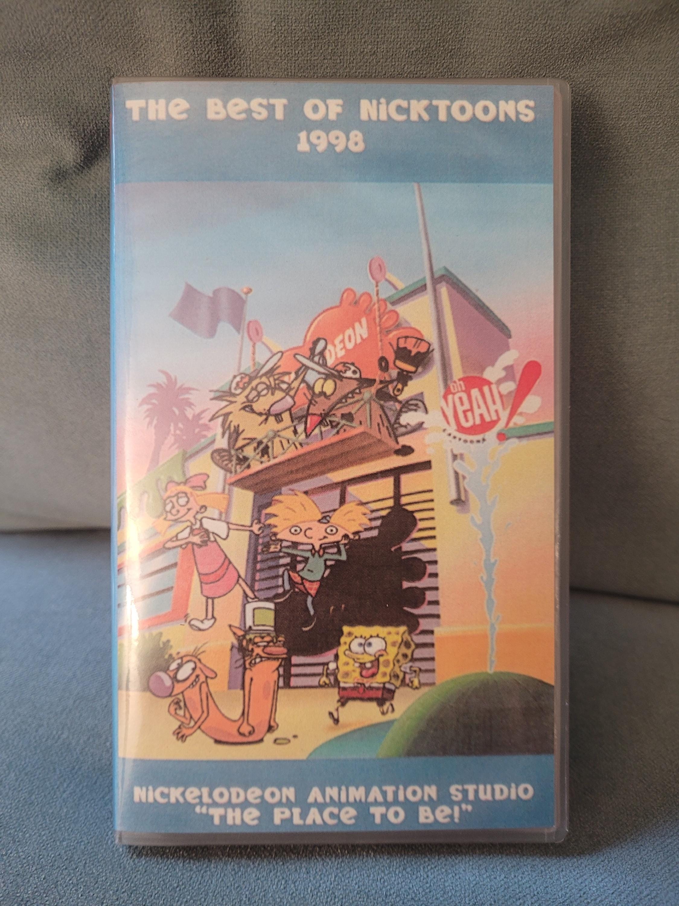 Nickelodeon the Best of Nicktoons 1998 VHS 90's Angry Beavers Catdog Oh ...