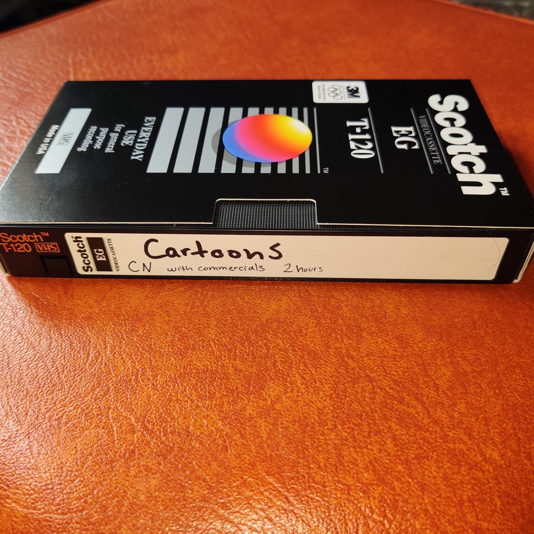 Vhs Tape Cartoon Network 2001 With Commercials Cartoons Dexters Lab ...