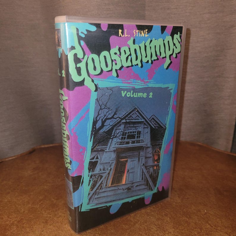 Goosebumps VHS Fox Kids With Commercials 2 Volumes Available - Etsy