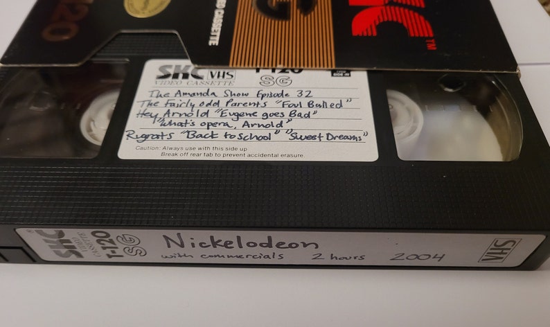 VHS Tape 2004 Nickelodeon Hey Arnold the Amanda Show Rugrats With ...