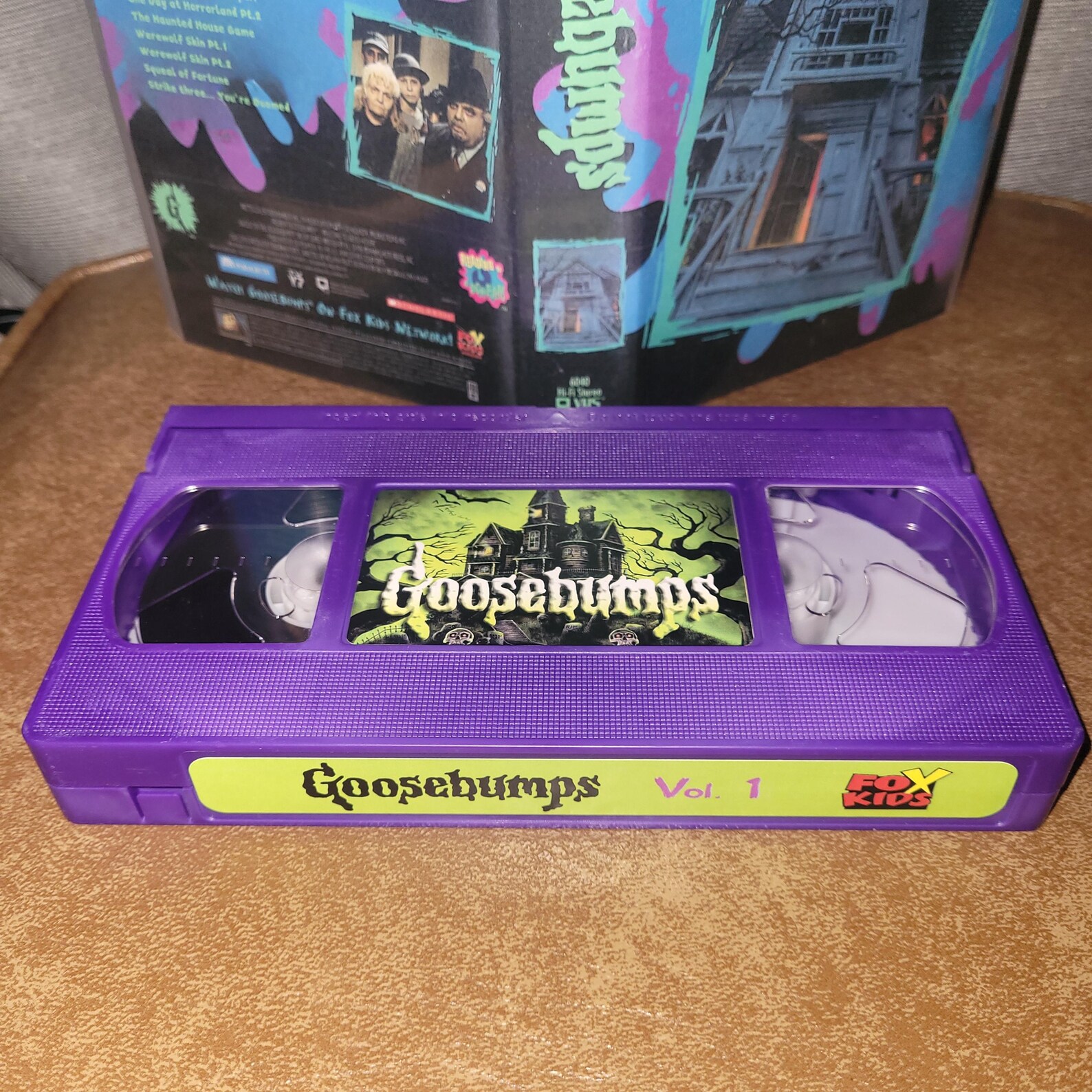Goosebumps VHS Fox Kids With Commercials 2 Volumes Available - Etsy