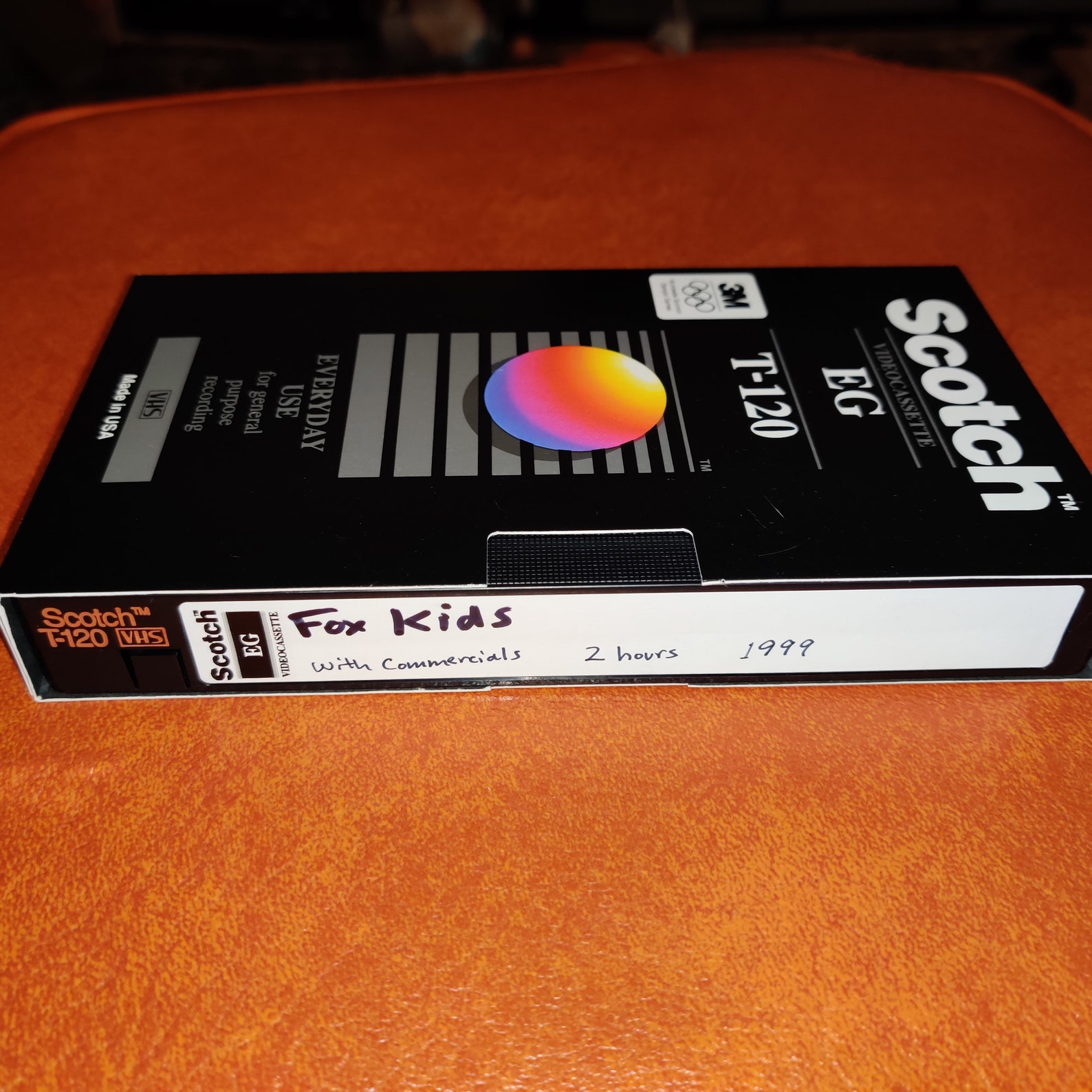 Vhs Tape Fox Kids 1999 With Commercials Cartoons Monster Rancher ...