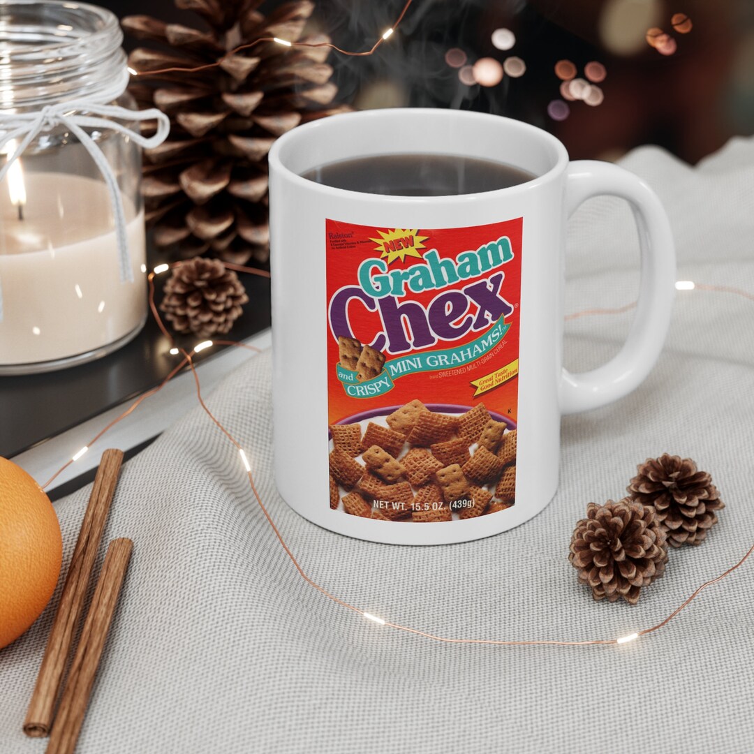 Graham Chex Vintage Cereal Box Coffee Mug - Etsy