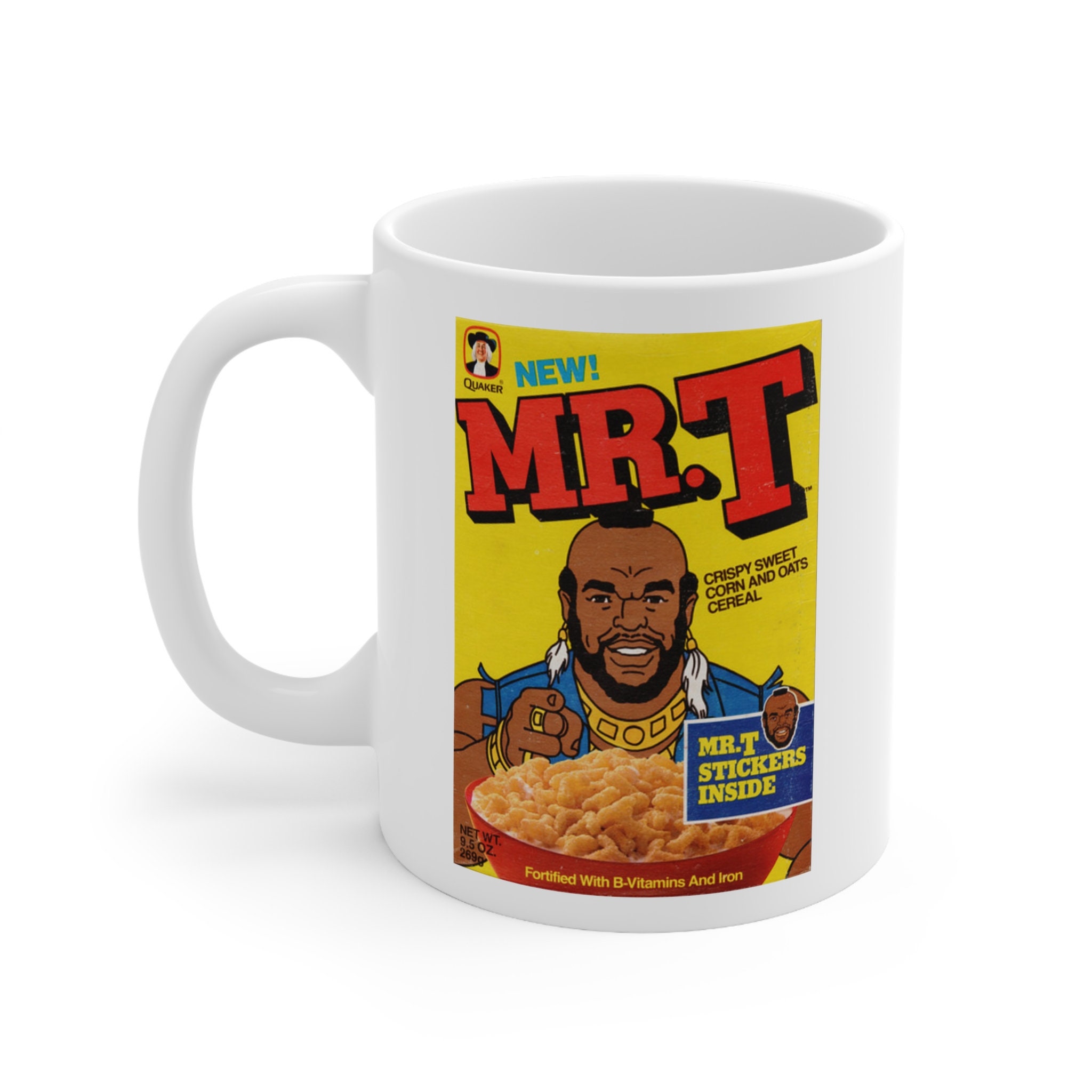 MR.T A-team Vintage Cereal Box Coffee Mug - Etsy