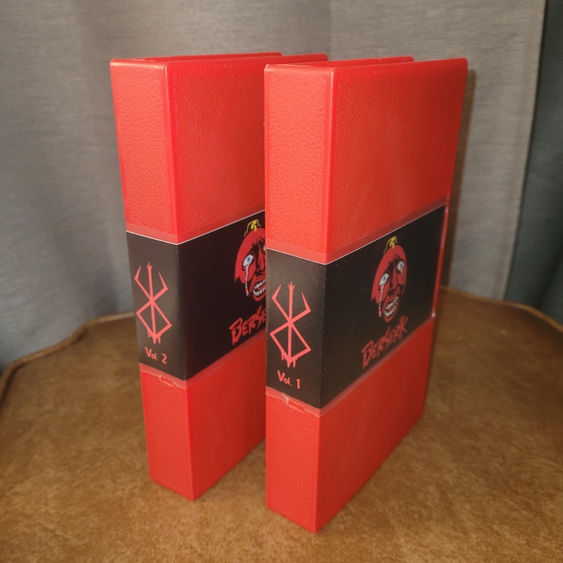 Berserk Anime 1997 Guts Red VHS 2 Volumes Available English DUB 4:3 - Etsy