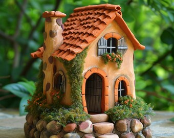 Clay Miniature Cottagecore Houses for Rural Retreats - Etsy