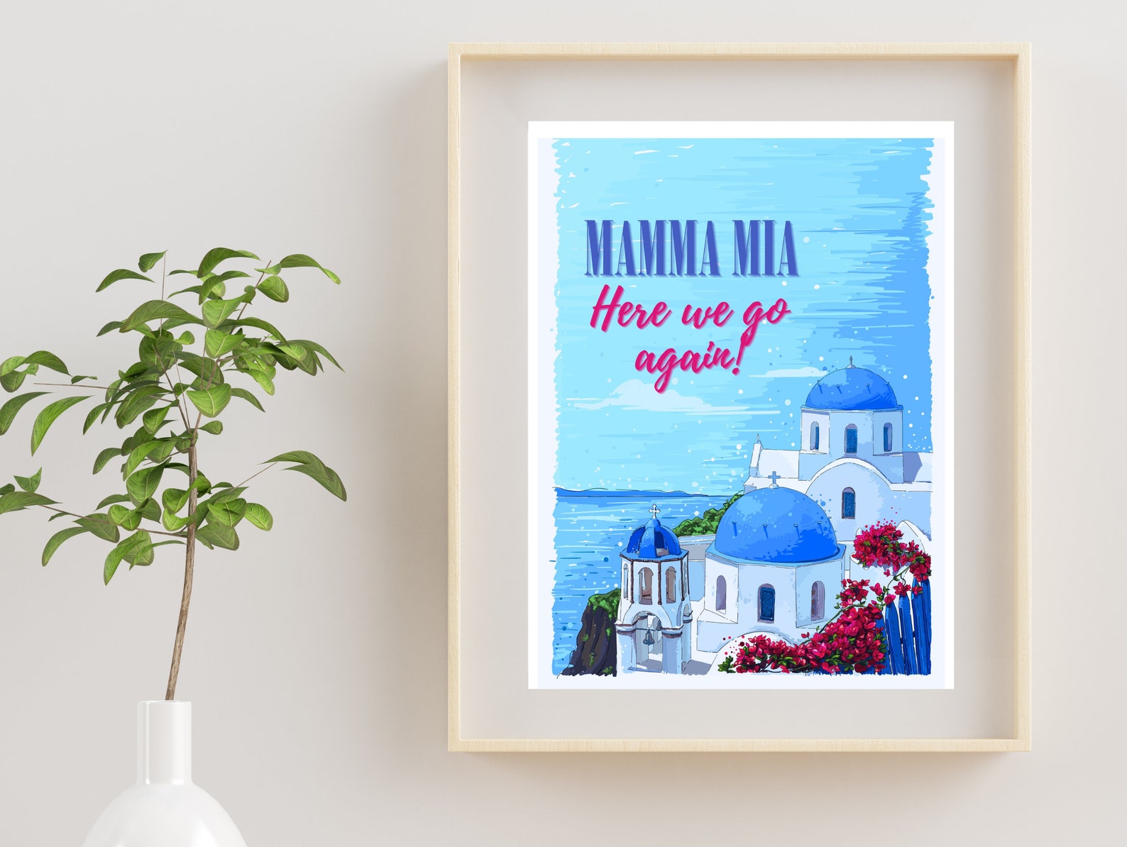 MAMMA MIA Inspired Printable Party Posters, Digital Printable A3 ...