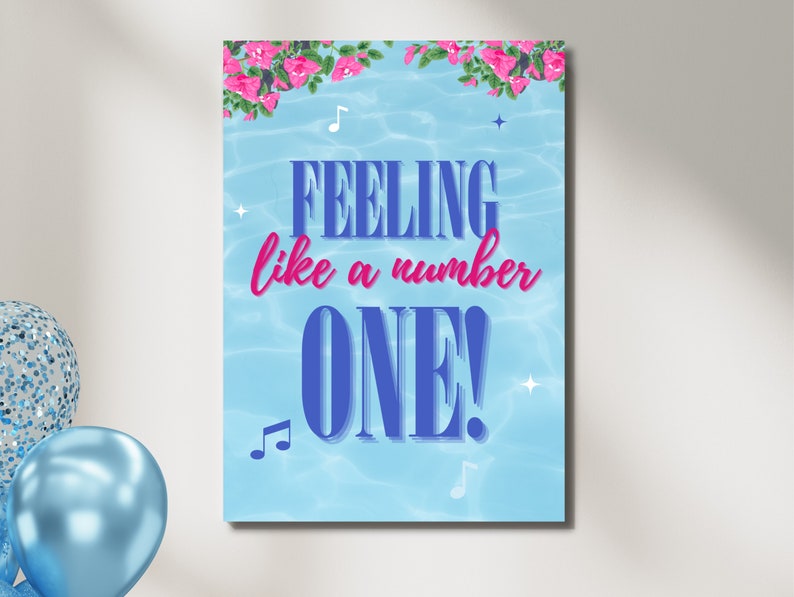 MAMMA MIA Inspired Printable Party Posters, Digital Printable A3 ...