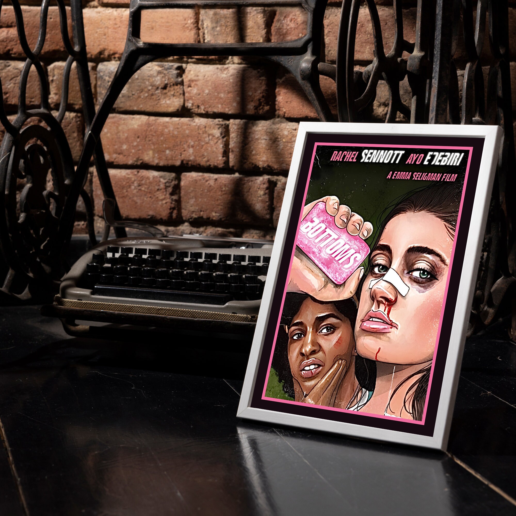 Bottoms 2023 Movie Poster, Movie Poster sold by Vitreous Assamese Brezhoneg | SKU 145105884 | 55 ...