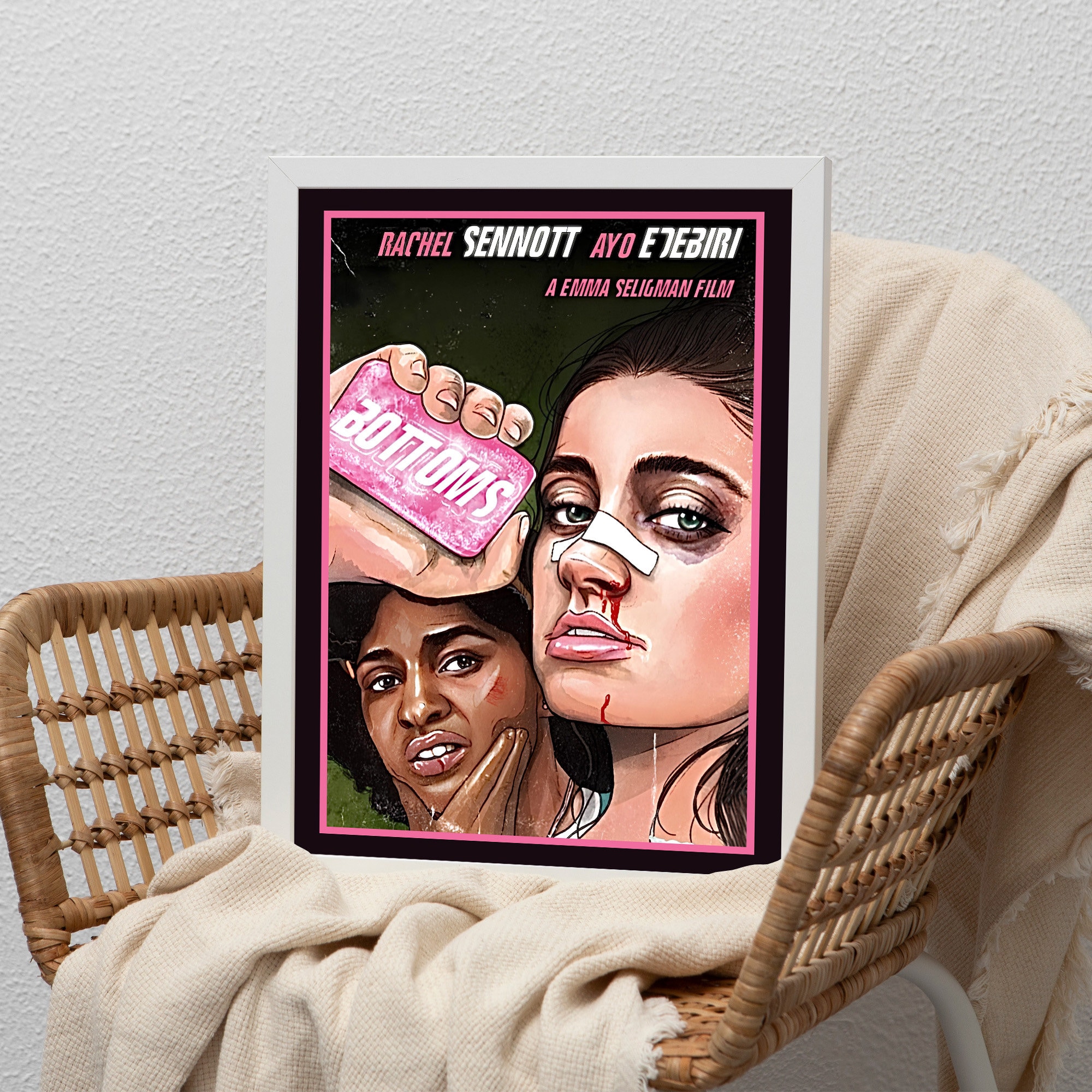 Bottoms 2023 Movie Poster, Movie Poster sold by Vitreous Assamese ...