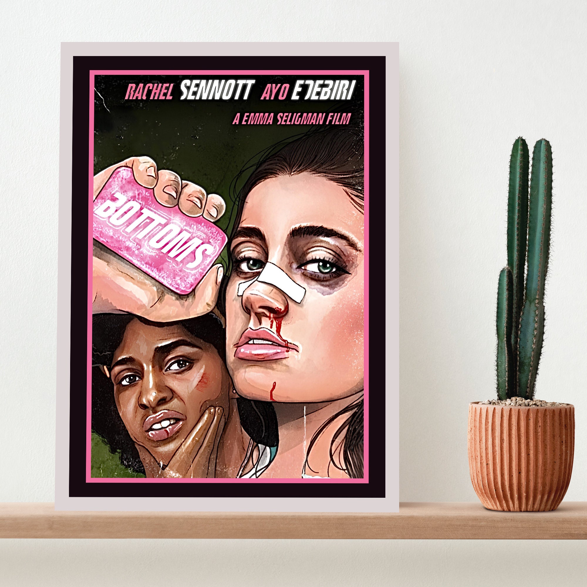 Bottoms 2023 Movie Poster, Movie Poster sold by Vitreous Assamese ...