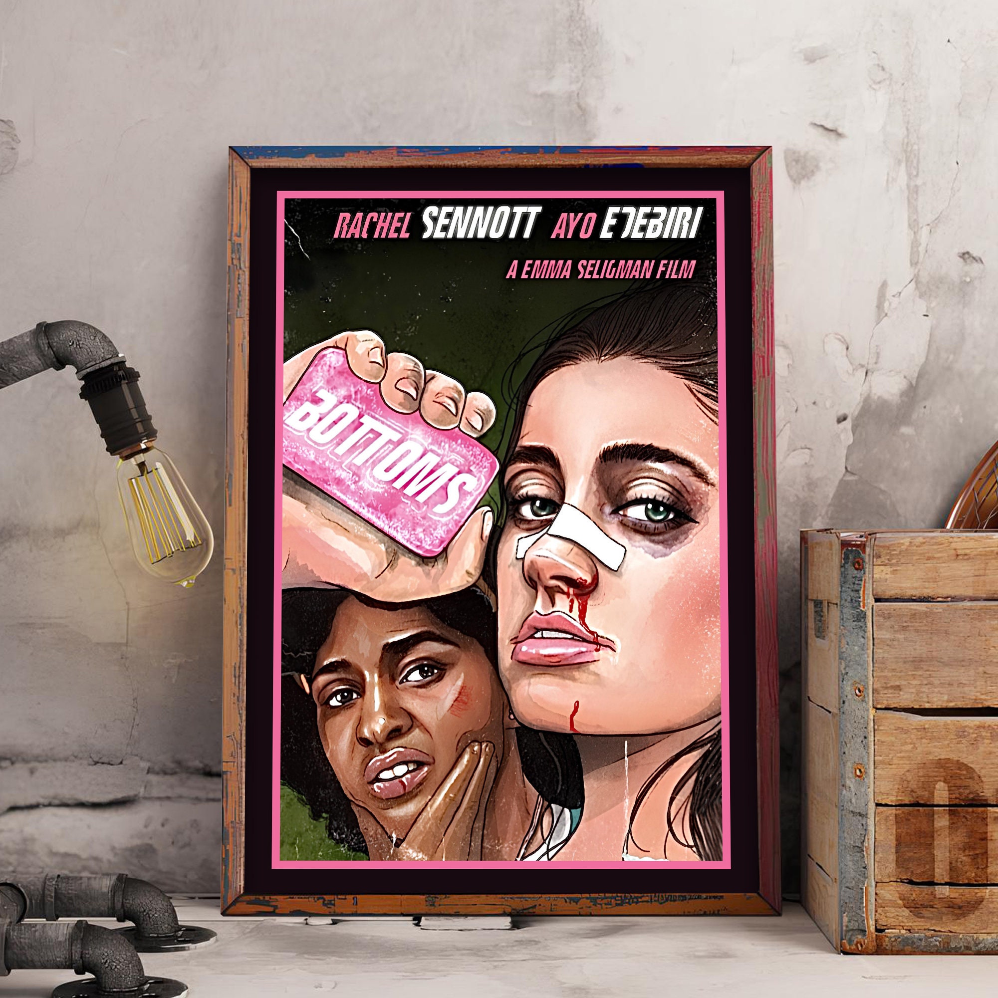 Bottoms 2023 Movie Poster, Movie Poster sold by Vitreous Assamese ...