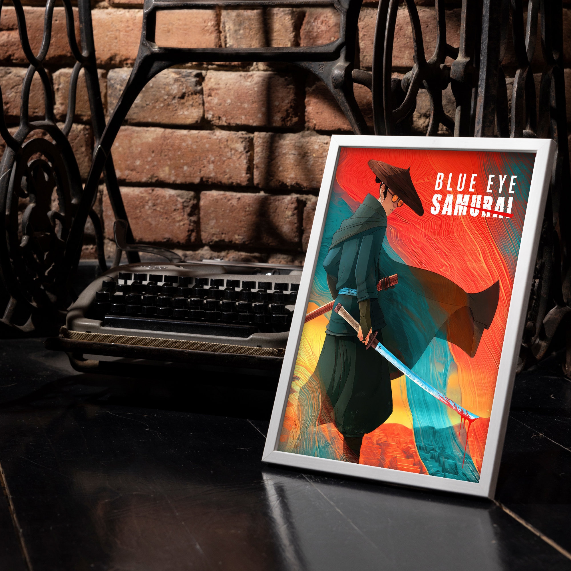 Blue Eye Samurai Tv Series High Resolution Poster sold by Splintered ...