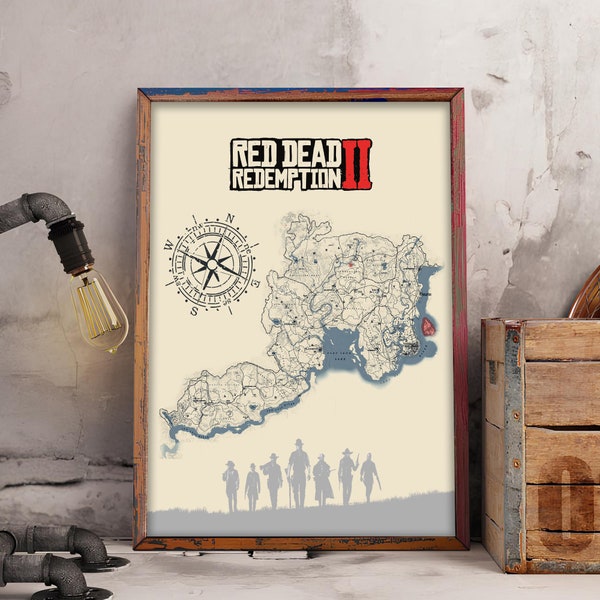 Red Dead Redemption 2 - Etsy