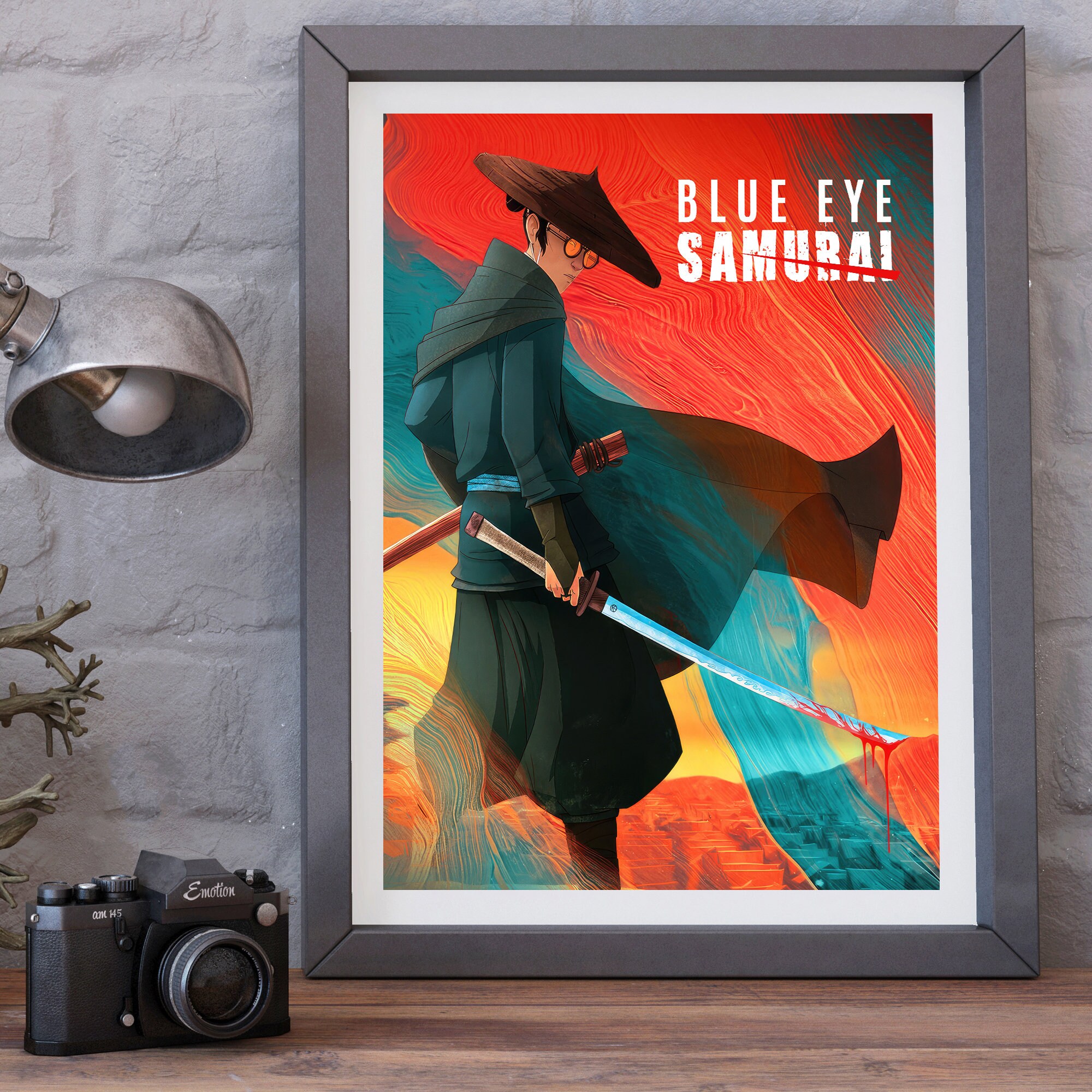 Blue Eye Samurai Tv Series High Resolution Poster sold by Splintered ...