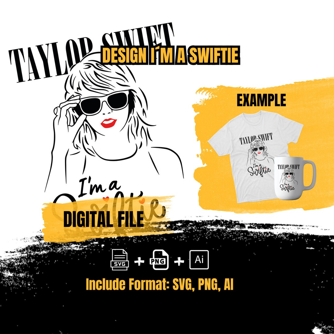 Swiftie SVG Design, Little Swiftie Png, the Eras Tour Png, Taylor ...