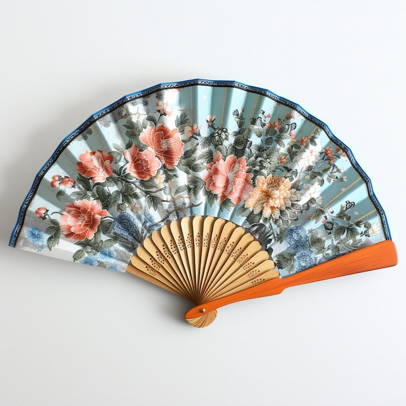 Renaissance Inspired Hand Fan - Etsy