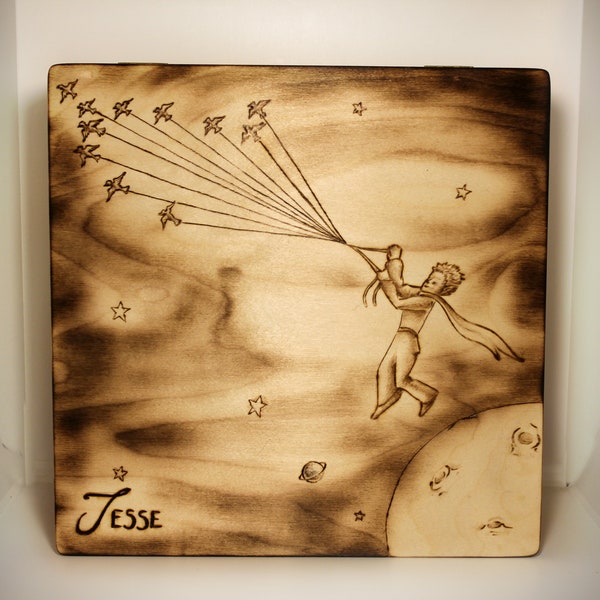 Pyrography Box - Etsy