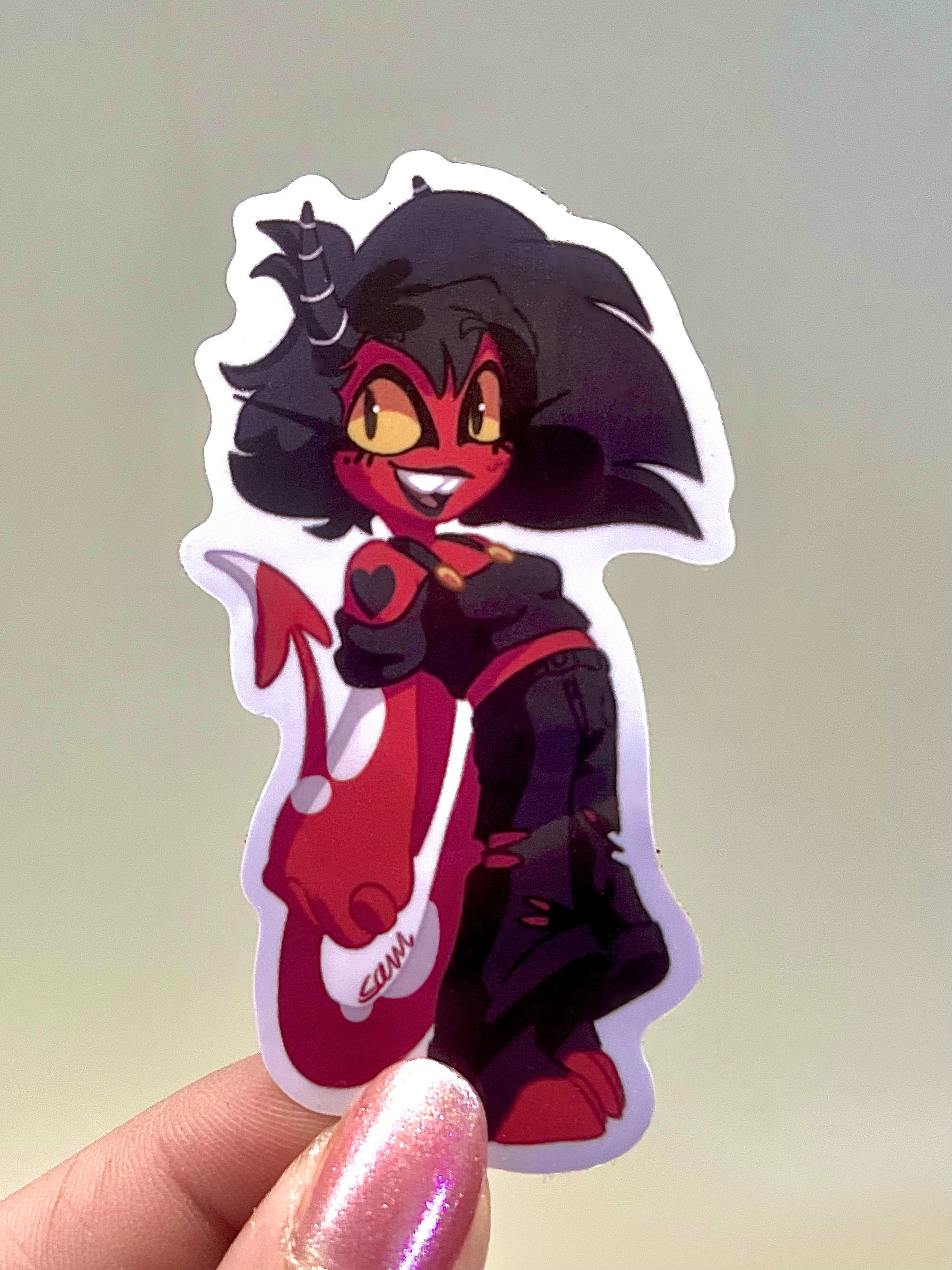 Helluva Boss Main Cast 5pk Gloss Stickers - Etsy