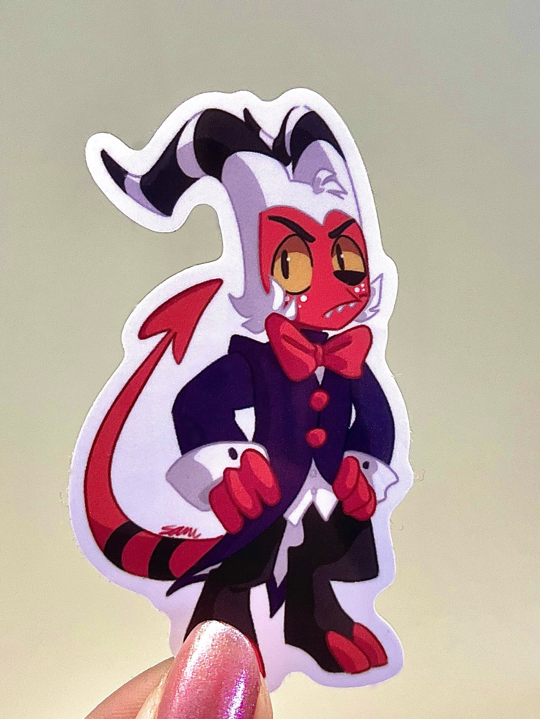 Helluva Boss Main Cast 5pk Gloss Stickers - Etsy