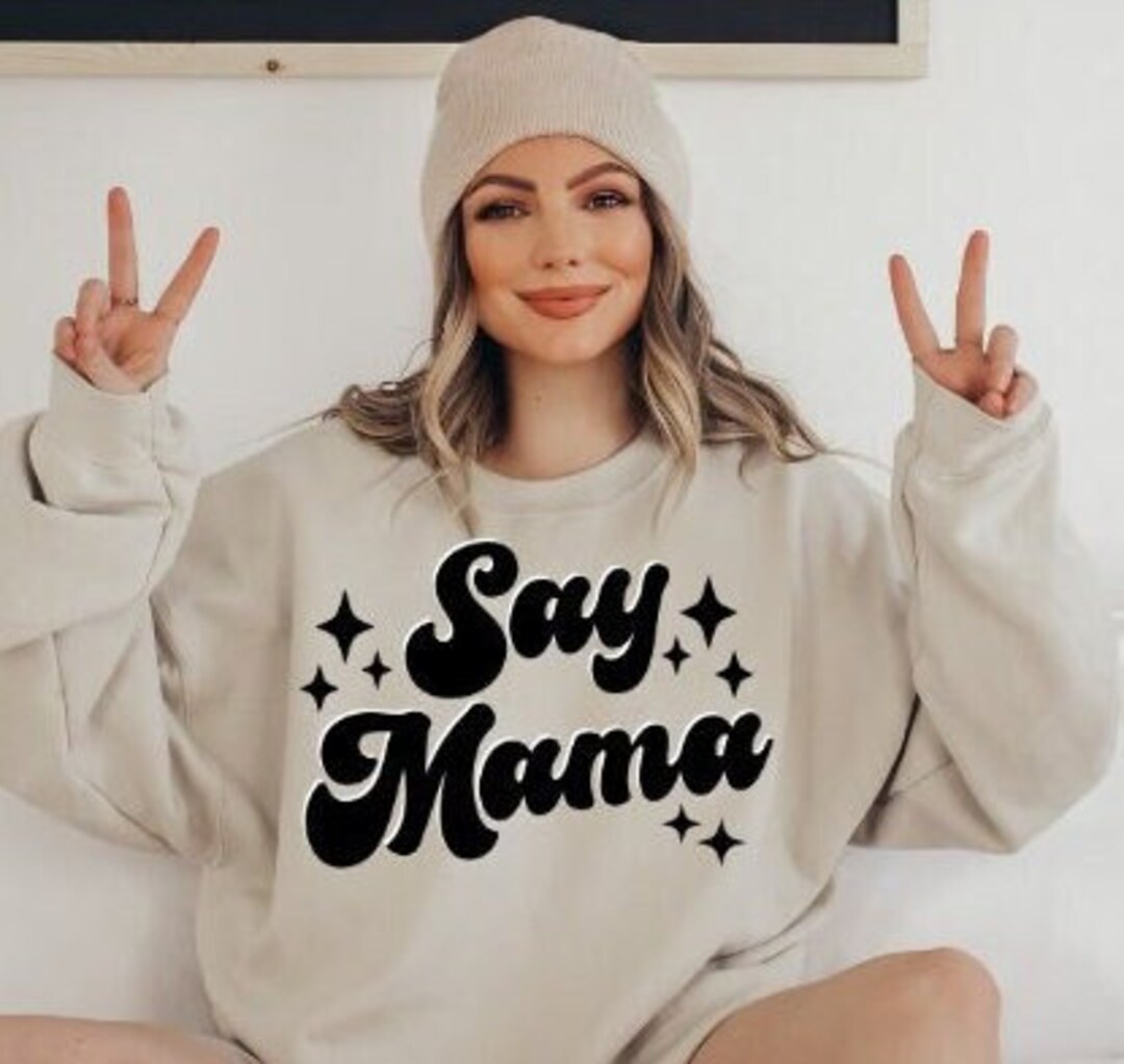 Say Mama SVG PNG Mom Life Print Png New Mom Design Png Ms Rach Fun ...