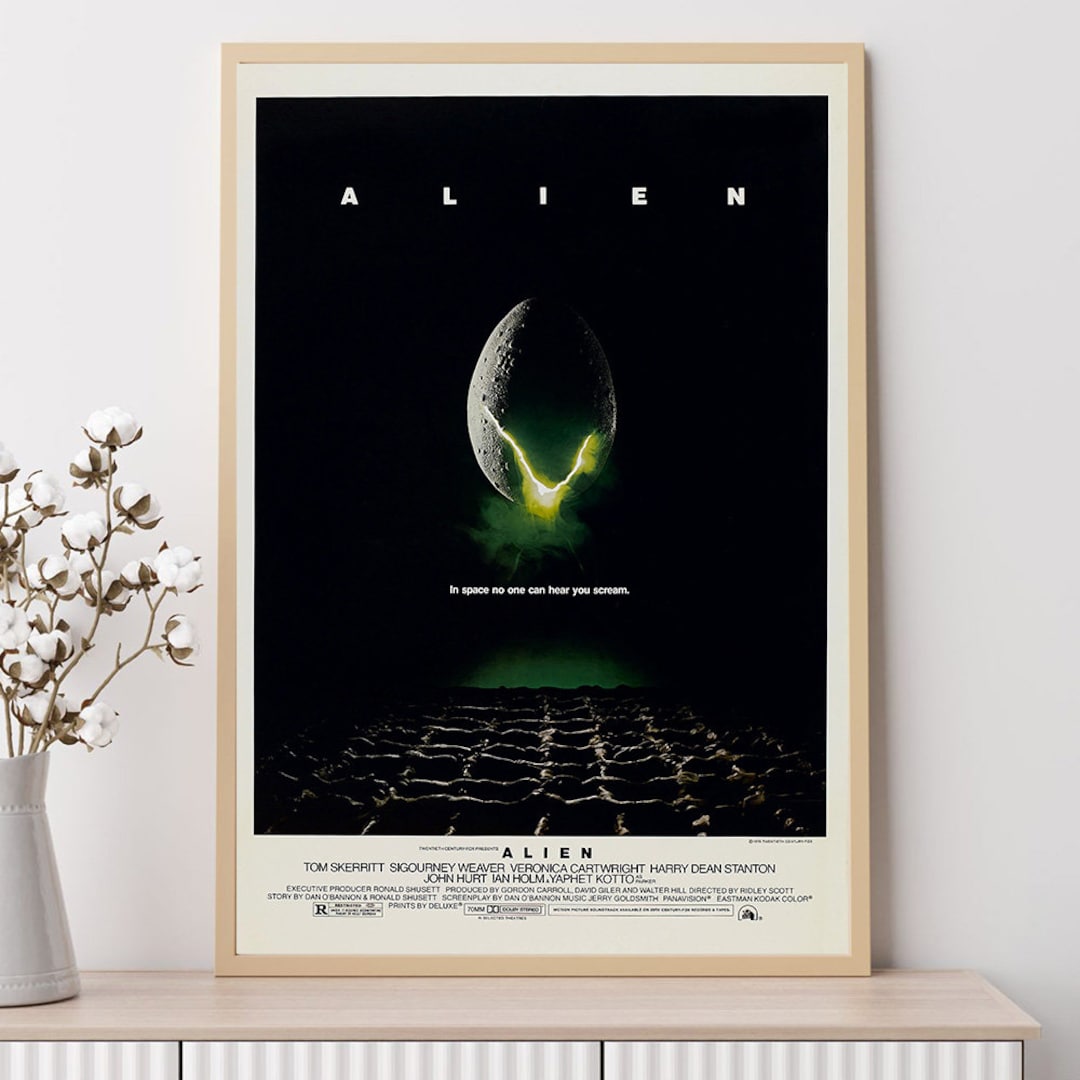Alien (1979)--movie Poster, Art Prints, Home Decor,wall Art,canvas ...