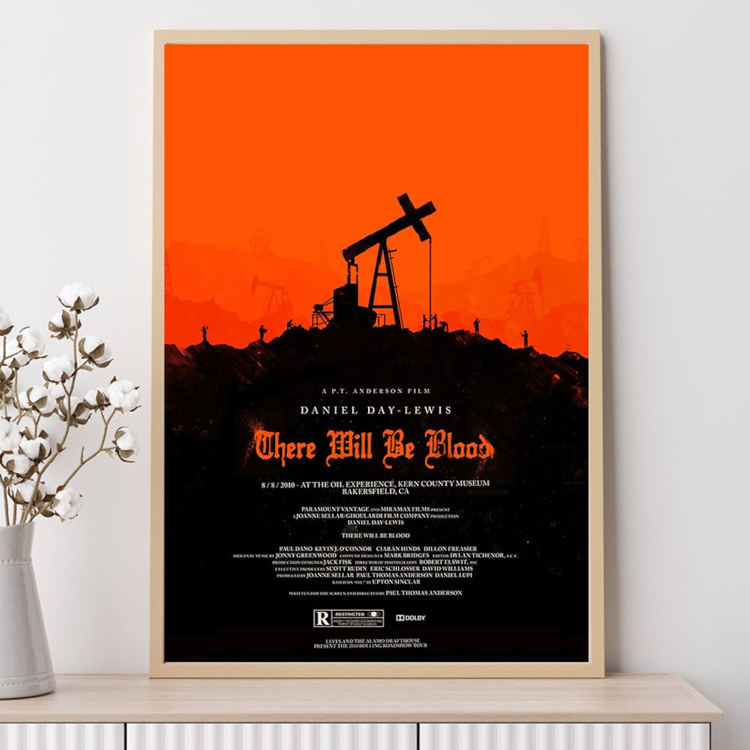 There Will Be Blood--movie Poster, Art Prints, Home Decor,wall Art ...