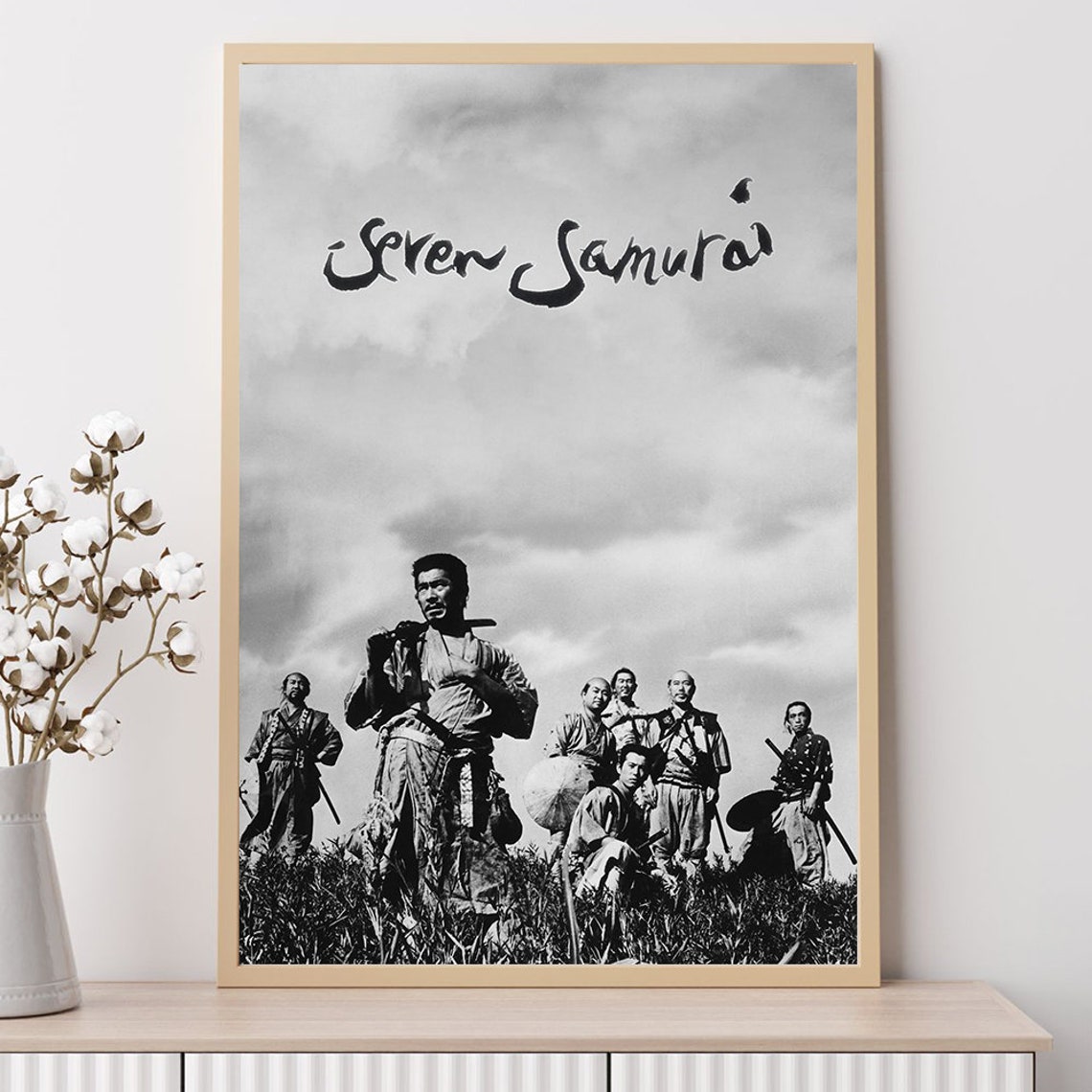 Seven Samurai (1954)--movie Poster, Art Prints, Home Decor,wall Art ...