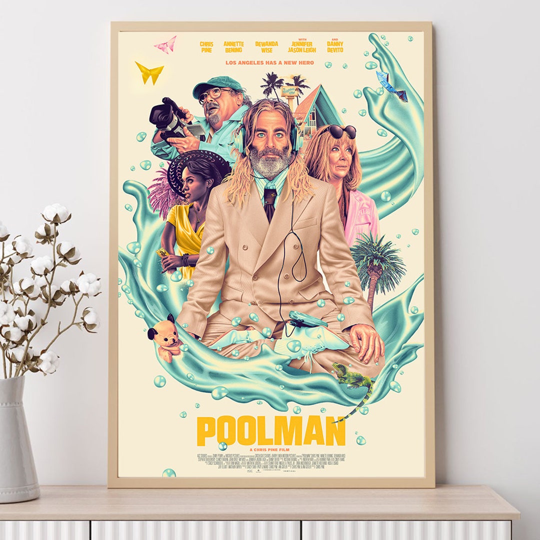 Poolman 2024movie Poster, Art Prints, Home Decor,wall Art,canvas Poster ...