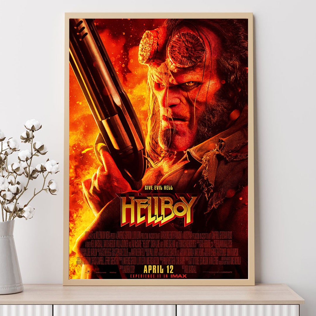 Hellboy 2019movie Poster, Art Prints, Home Decor,wall Art,canvas Poster ...
