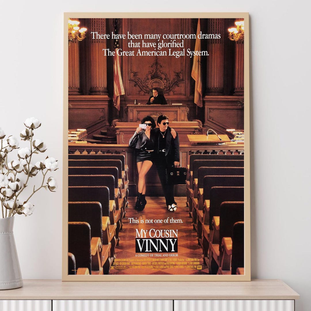 My Cousin Vinny--movie Poster, Art Prints, Home Decor,wall Art,canvas ...