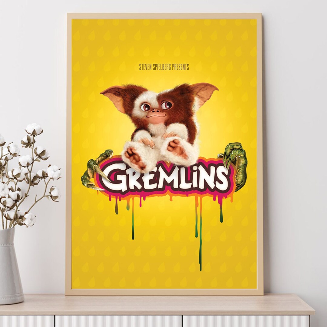 Gremlins--movie Poster, Art Prints, Home Decor,wall Art,canvas Poster ...