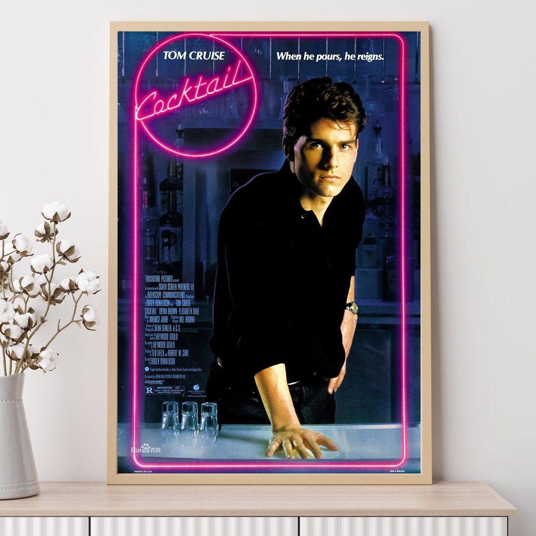 Cocktail (1988)--movie Poster, Art Prints, Home Decor,wall Art,canvas ...