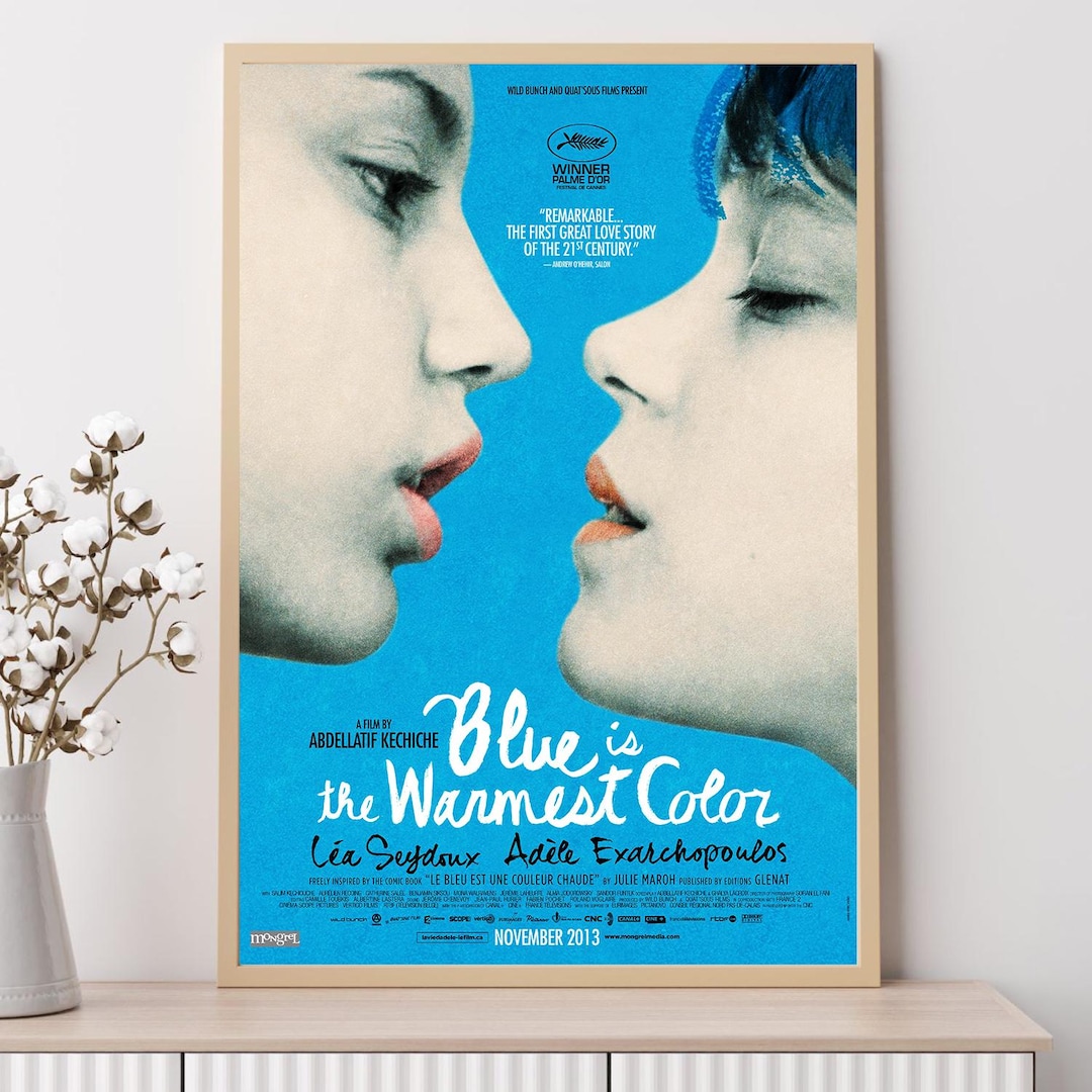 Blue is the Warmest Color--movie Poster, Art Prints, Home Decor,wall ...