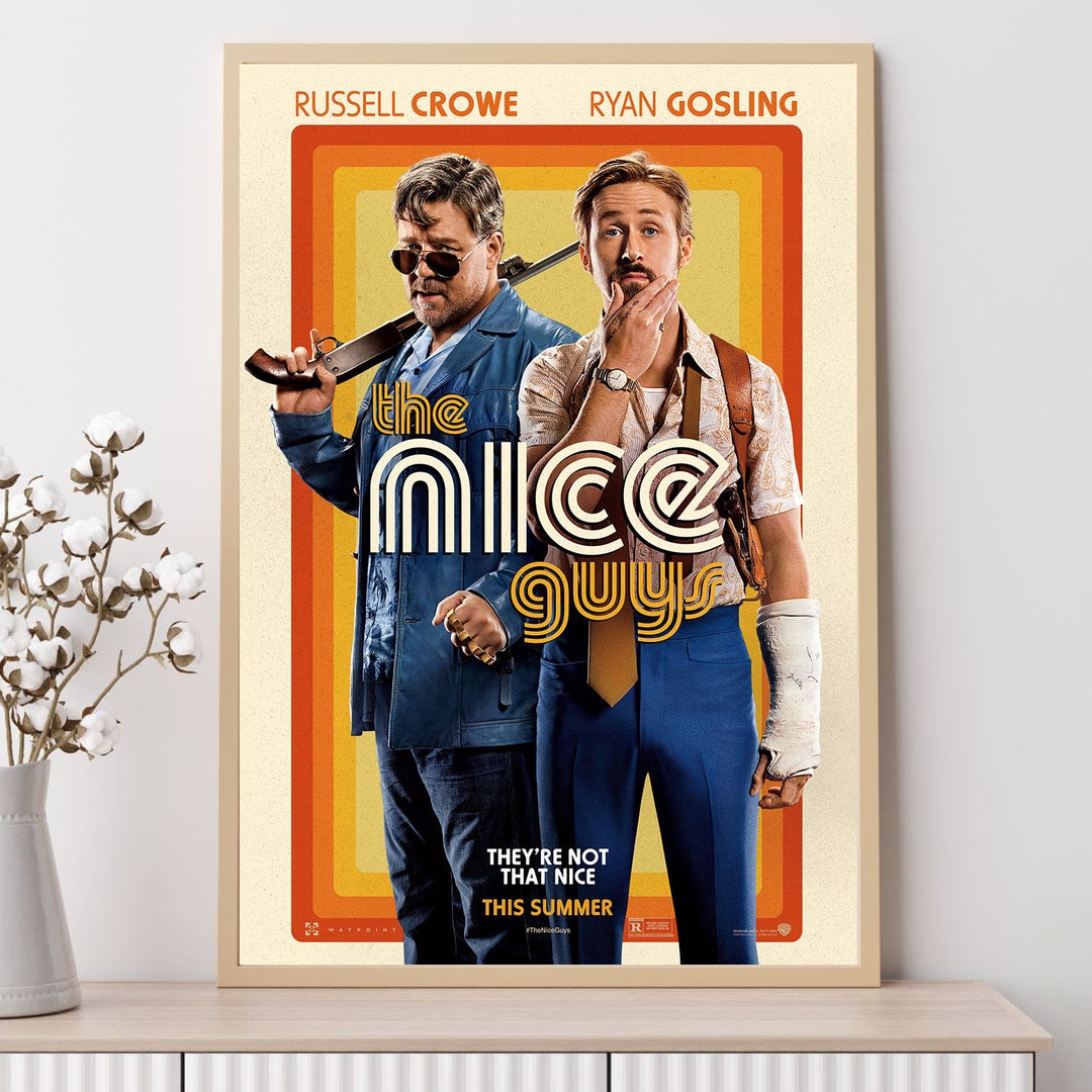 The Nice Guys--movie Poster, Art Prints, Home Decor,wall Art,canvas ...
