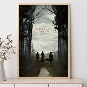 A Quiet Place Part II (2021)--movie Poster, Art Prints, Home Decor,wall ...