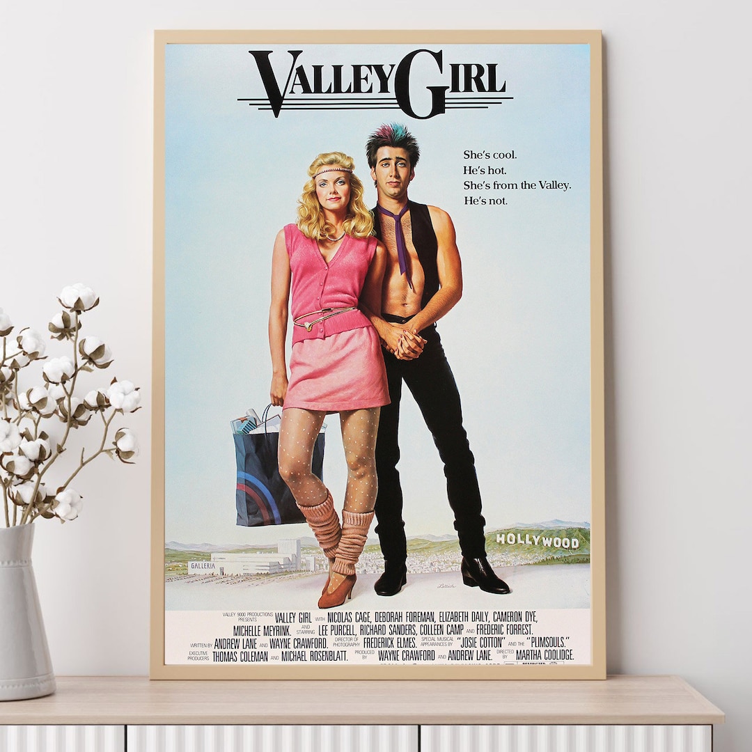 Valley Girl--movie Poster, Art Prints, Home Decor,wall Art,canvas ...