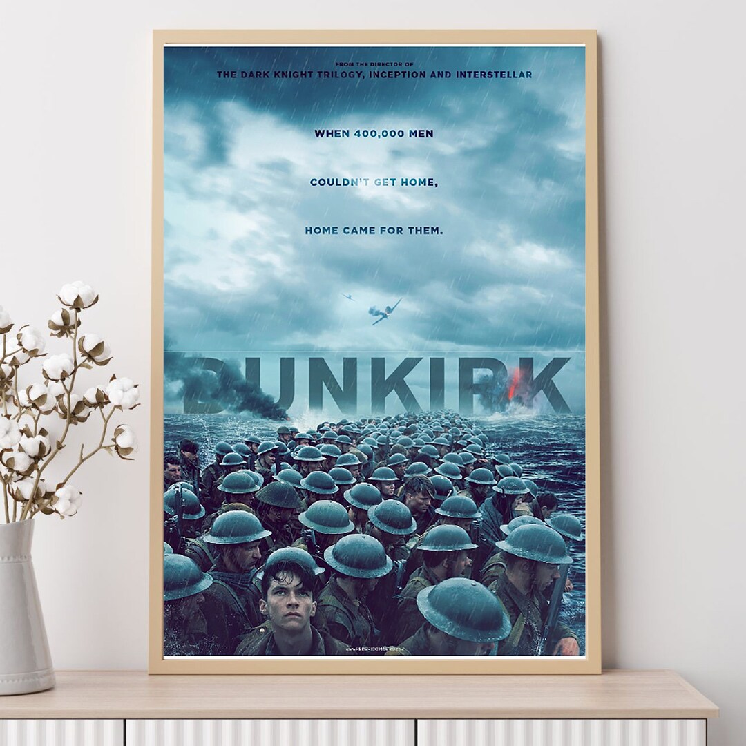 Dunkirk--movie Poster, Art Prints, Home Decor,wall Art,canvas Poster Unframed - Etsy