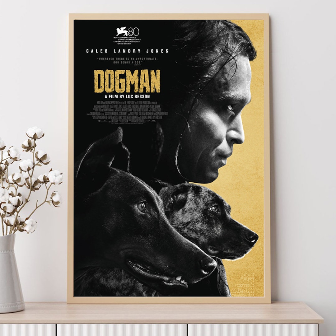 Dogman 2023movie Poster, Art Prints, Home Decor,wall Art,canvas Poster ...