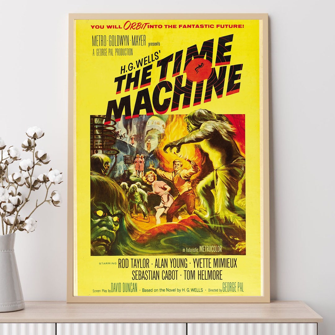 The Time Machine (1960)--movie Poster, Art Prints, Home Decor,wall Art ...