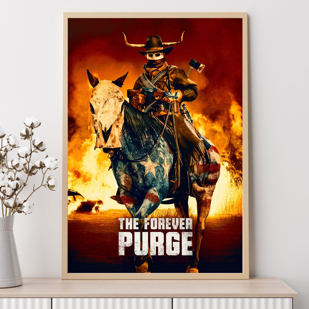The Forever Purge (2021)--movie Poster, Art Prints, Home Decor,wall Art ...
