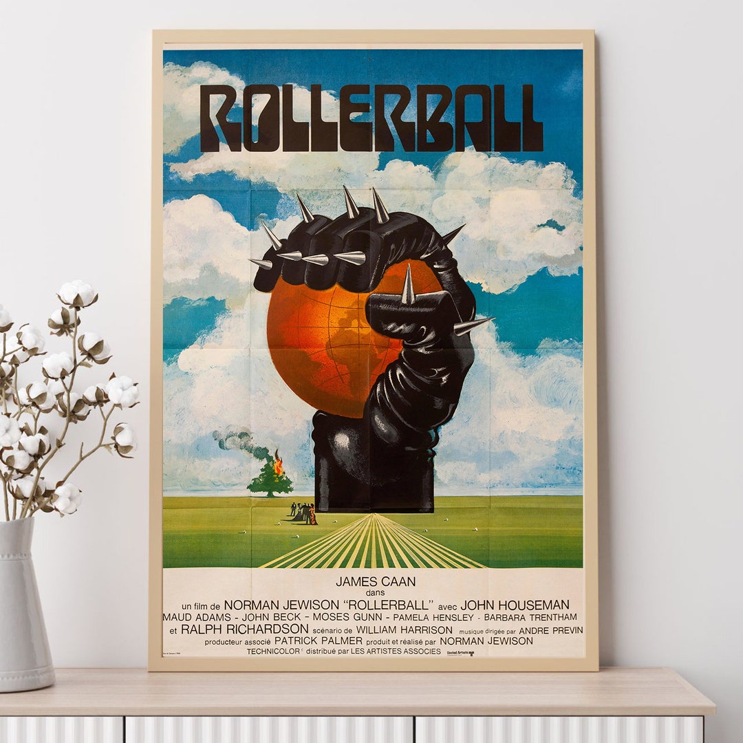 Rollerball--movie Poster, Art Prints, Home Decor,wall Art,canvas Poster ...